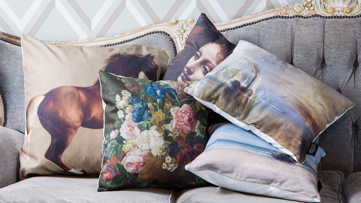 National Gallery art print cushions - masterpieces all handmade in UK ...