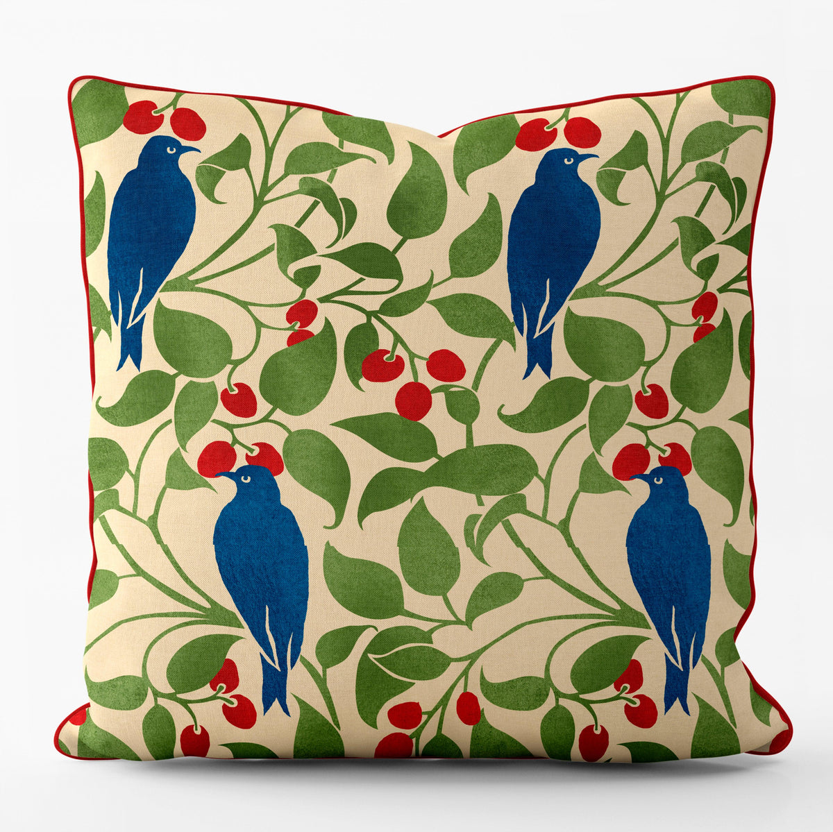 Vosey Birds Tree - Art Print Cushion – welovecushions