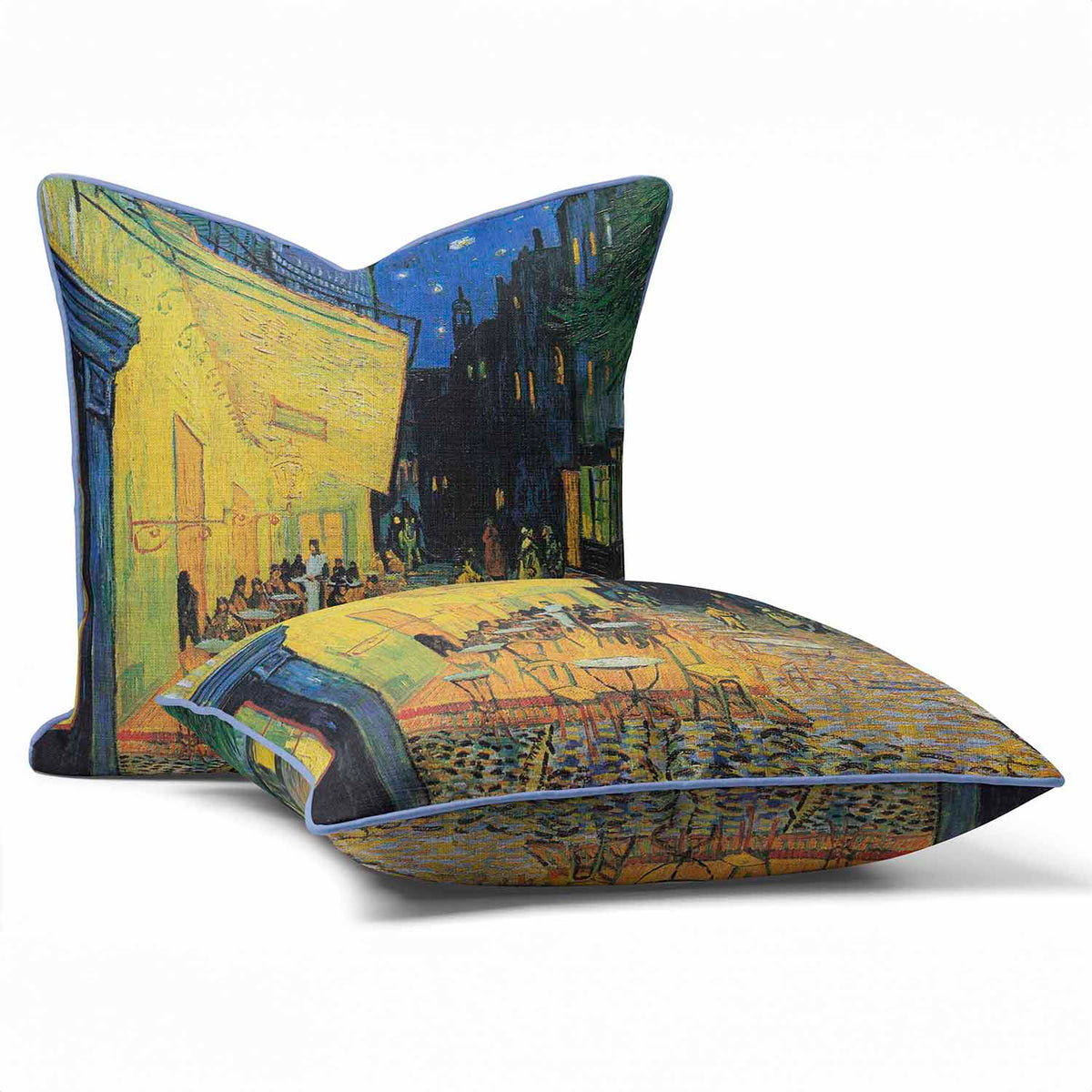 Café Terrace at Night (1889) by Vincent Van Gogh - Cushion – welovecushions