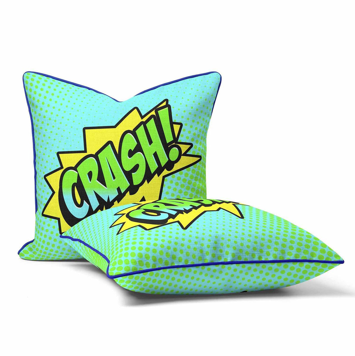 Crash - Art Print Outdoor Cushion – welovecushions