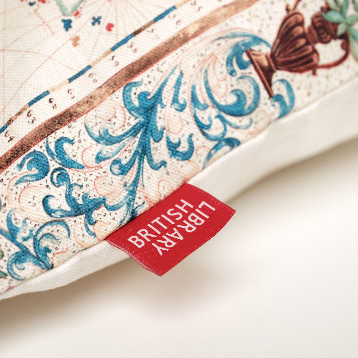 1623 World Map British Library Cushions – welovecushions