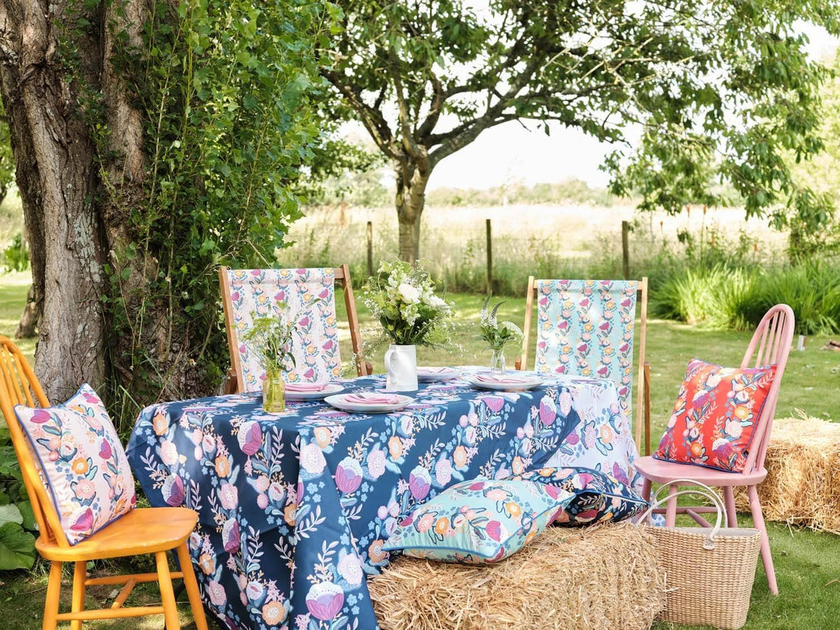 Apple Blue - House Of Turnowsky Art Cloth - Handmade in UK – welovecushions